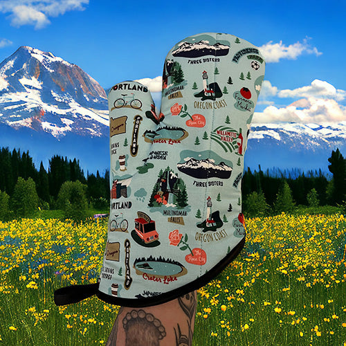 Oven Mitts, Pot Holders, and Kitchen Goods. Handmade in Portland, OR ...